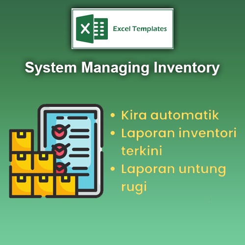 [EXCEL TEMPLATE] Sistem Pengurusan Inventori - Kiraan Stok Automatik ...