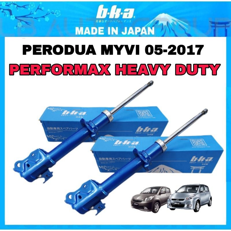 EL HEAVY DUTY BKA JAPAN PERODUA MYVI 05-2017 ABSORBER FRONT PERFORMAX ...