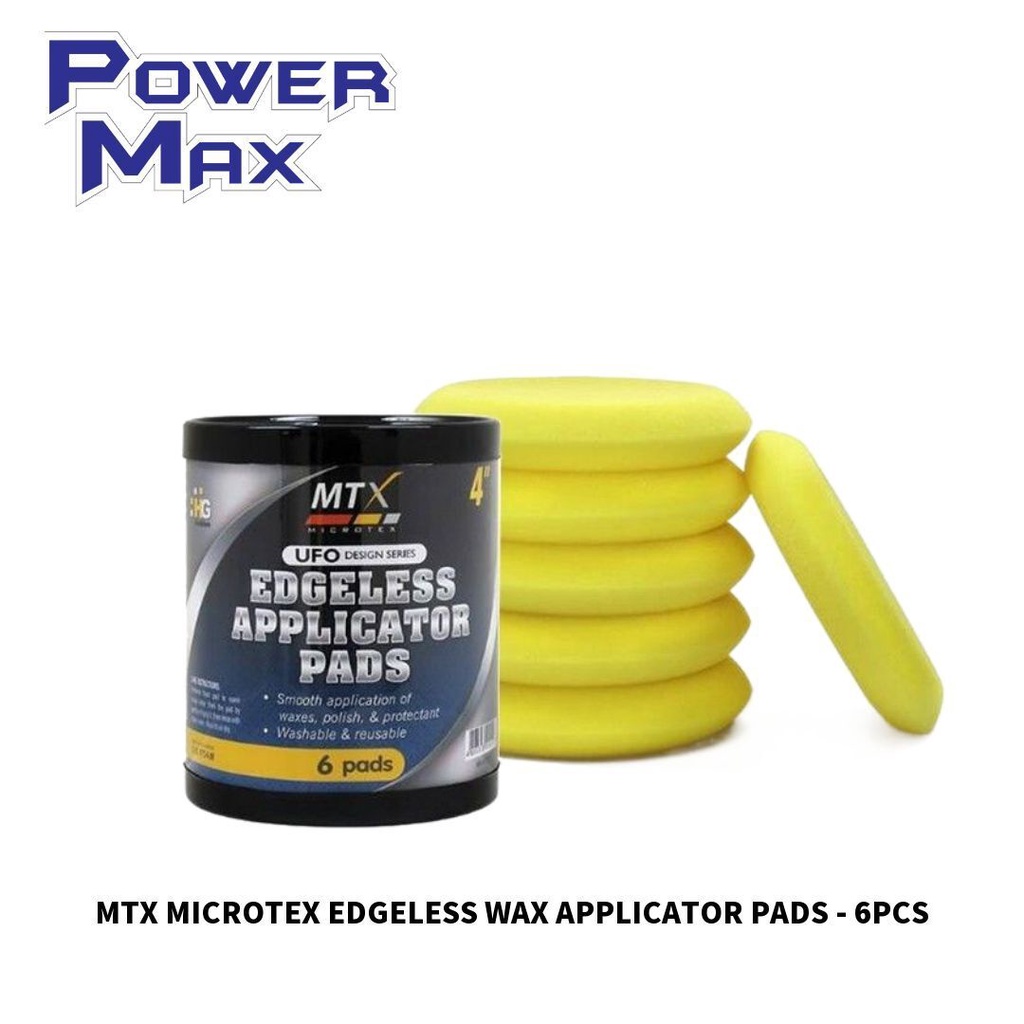 6PCS - MTX MICROTEX EDGELESS WAX APPLICATOR PADS | Shopee Malaysia