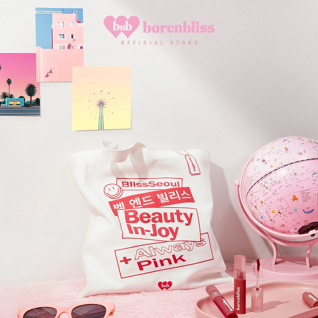 (GWP) BNB barenbliss Beauty In-Joy & Hello Canvas Tote Bag | Shopee ...