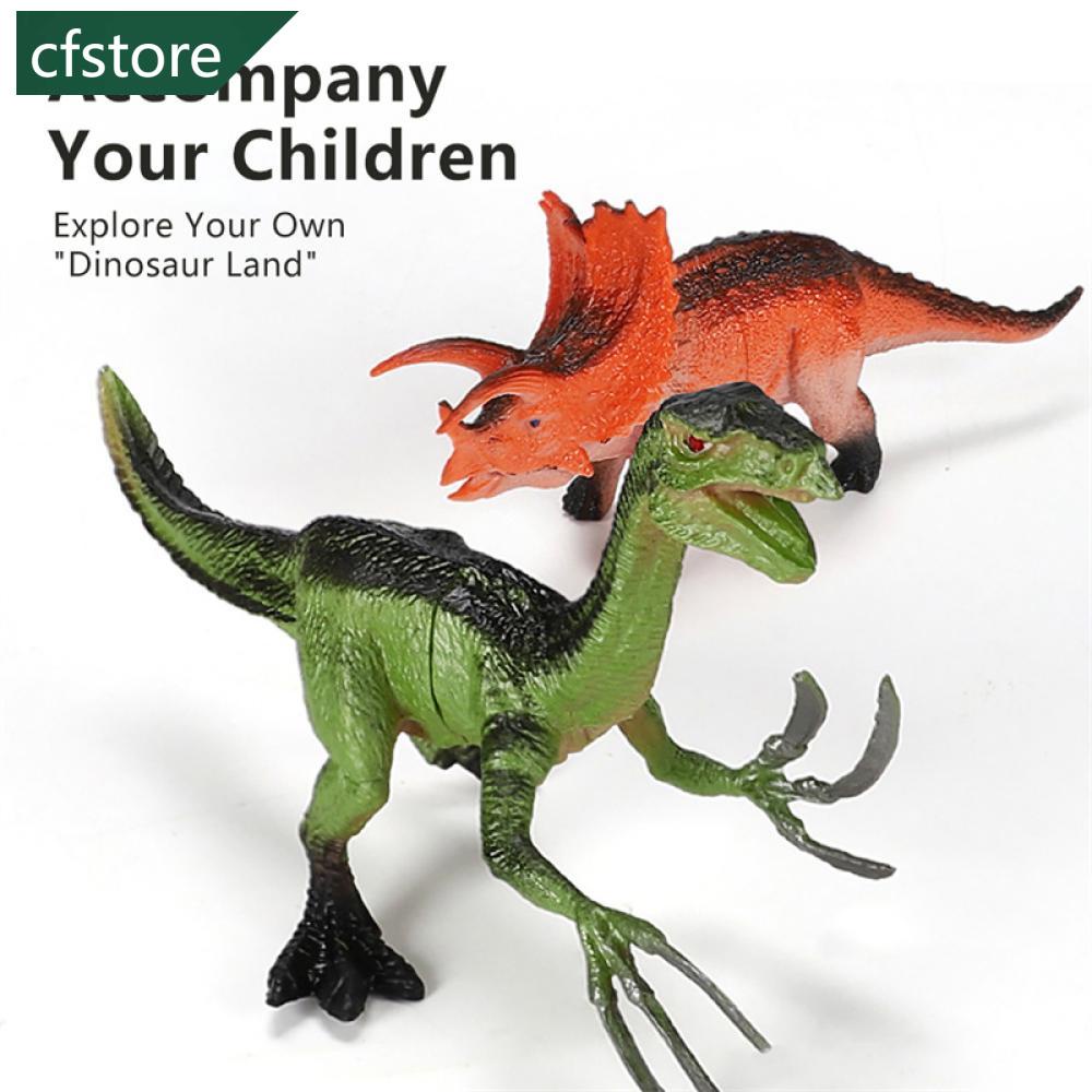 CFSTORE 12 styles 15cm Small Dinosaur Model Toy Jurassic Tyrannosaurus Raptor Triceratops ...