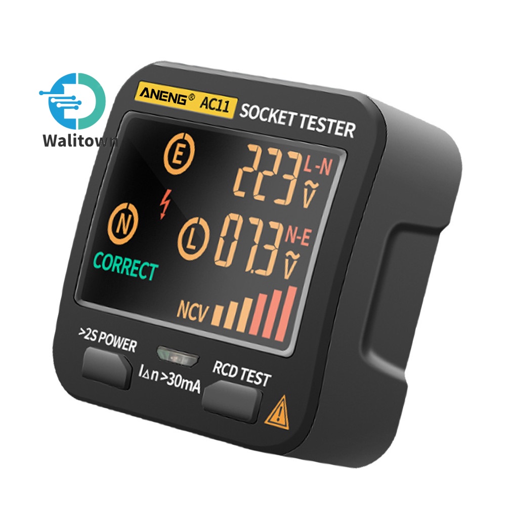 ANENG AC11 Digital Smart Socket Tester Voltage Test Socket Detector UK ...