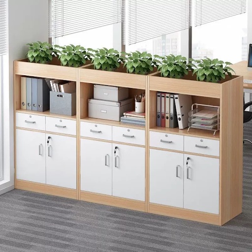Comes File Cabinet Office Simple Modern Office Cabinet Low Partition ...