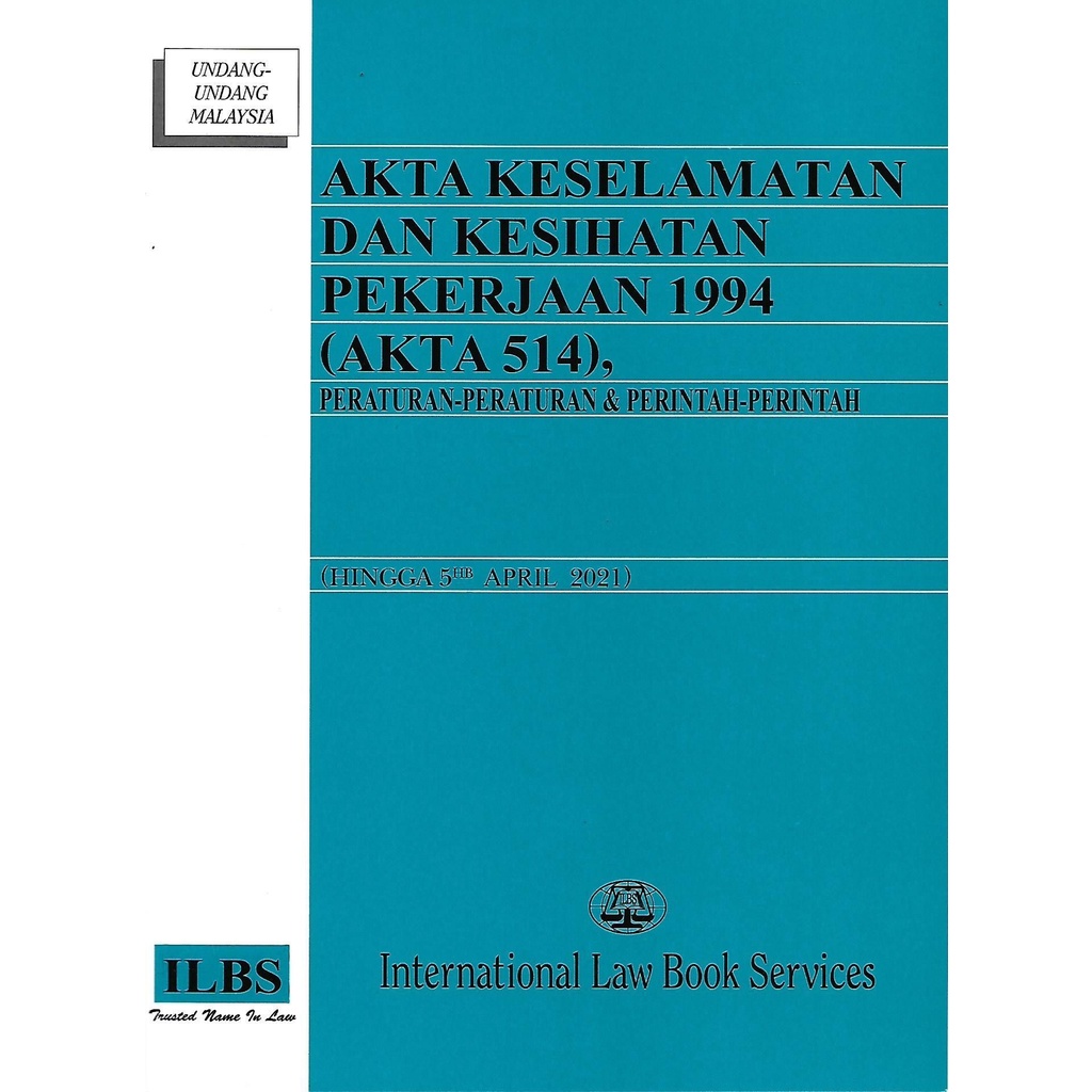 Akta Keselamatan dan Kesihatan Pekerjaan 1994 | Shopee Malaysia