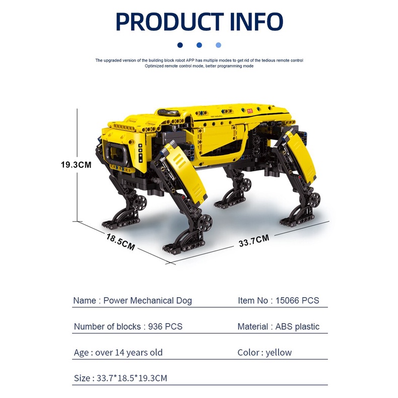 Mould King 15075 (Previously 15066S 15066) Technic Dynamics Powered ...
