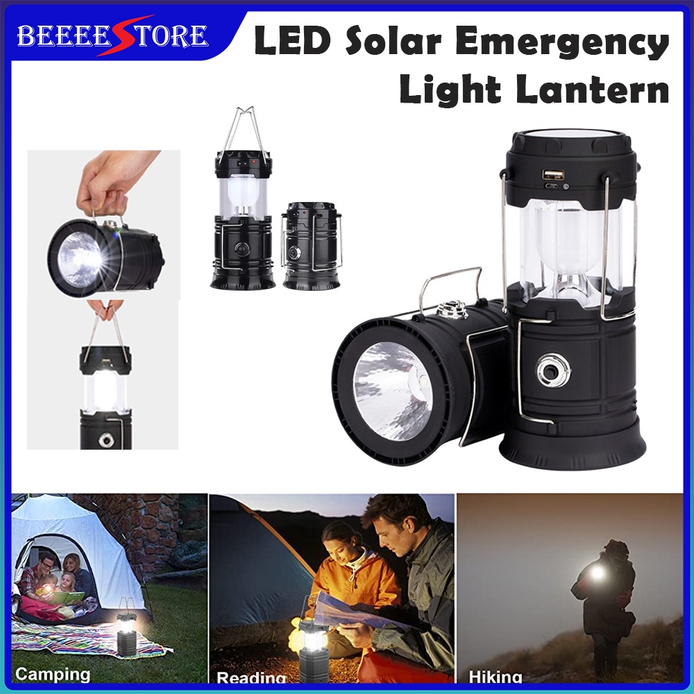 5803 LED Solar LED Solar Emergency Light Lantern LED Rechargeable Hand ...
