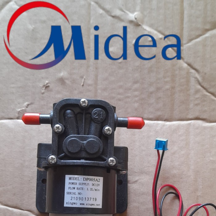 Midea Bottom Gallon Dispenser Pump Type: YL1634S Voltage 12Vdc MFD27 ...