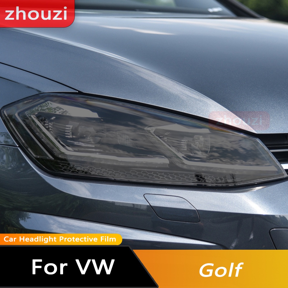 For Volkswagen VW Golf 7 8 MK7 12-19 20-22 Car Headlight Tint Black Protective Film Taillight ...