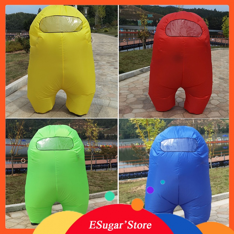 Among Us Inflatable Costume Adult Kids Mascot Party Halloween Cosplay ...