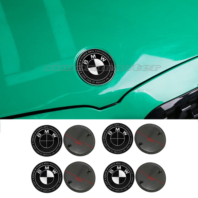 1PC Modified 50th Anniversary Car Front Hood Emblem Auto Rear Trunk ...