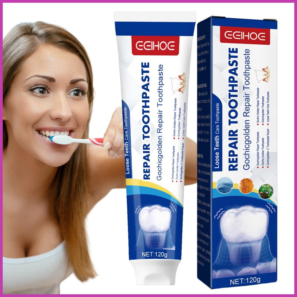 Gum and Enamel Repair Toothpaste Teeth Brightening Cleansing Active Gum ...
