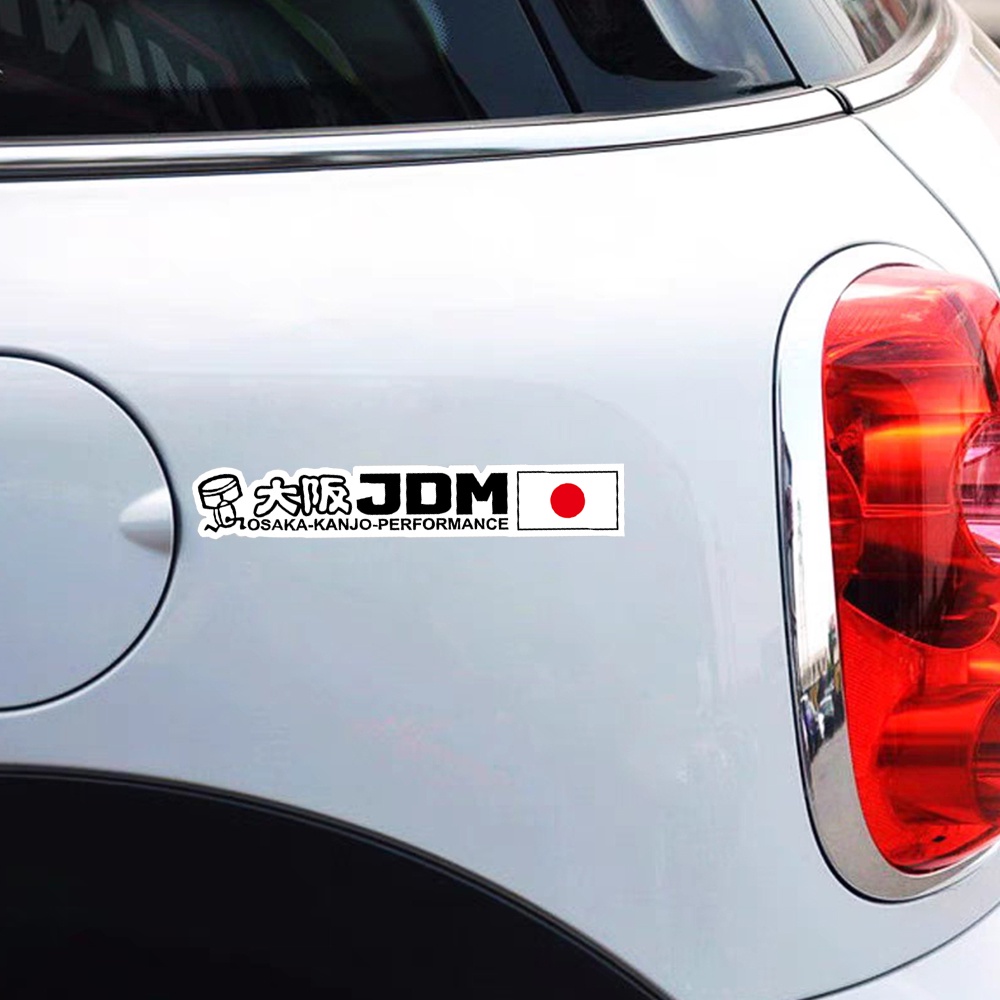 Osaka JDM Reflective Japan Modified Decoration Decal Japanese Car ...