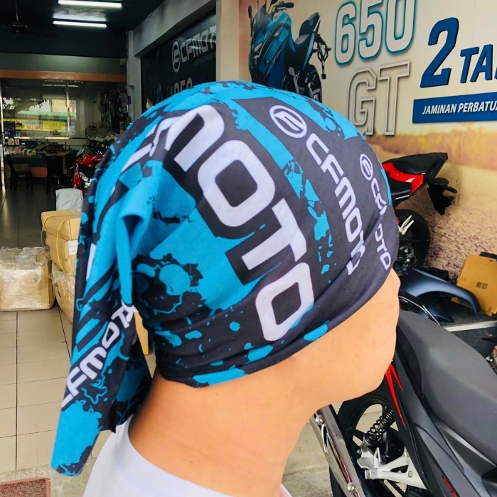 CFMOTO Half Face Mask motorcycle Headband Half Neck Scarf HEAD BUFF ...