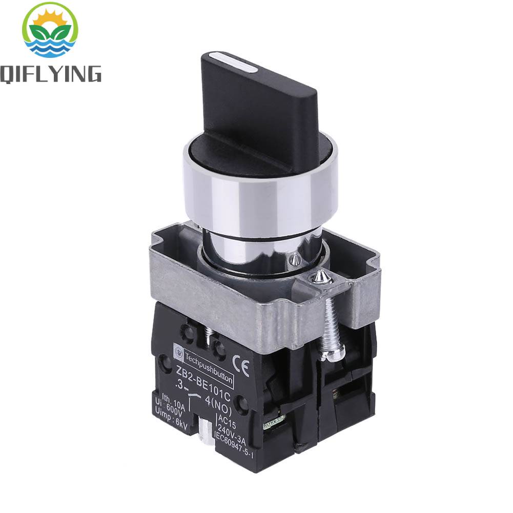 10A 3 Position 2NO Maintained Toggle Select Selector Switch XB2-BD33C ...