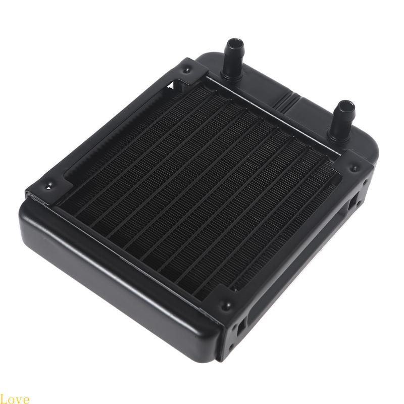 Love Aluminum Water Cooling Radiator 10 Tubes Heat Exchanger CPU ...