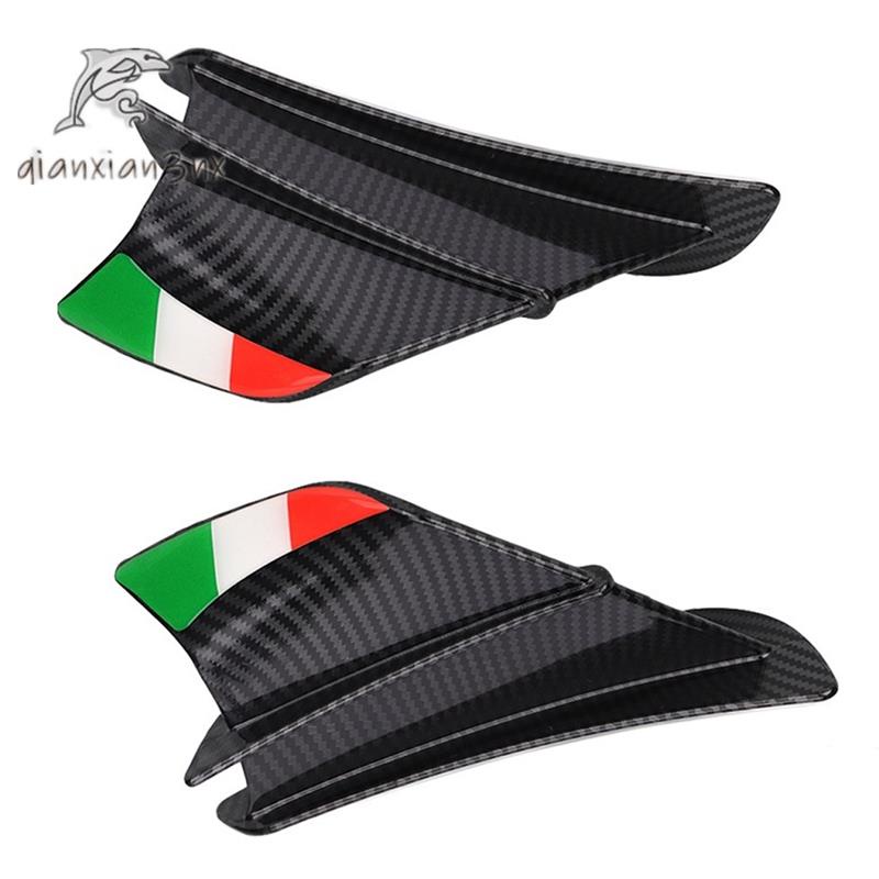 Motorcycle Winglet Aerodynamic Wing Kit Spoiler Motorcycle Wind Flow ...