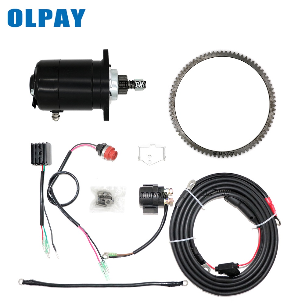 Electric Start Conversion Kit For Tohatsu M25 M30 & More 2 Stroke 25HP ...