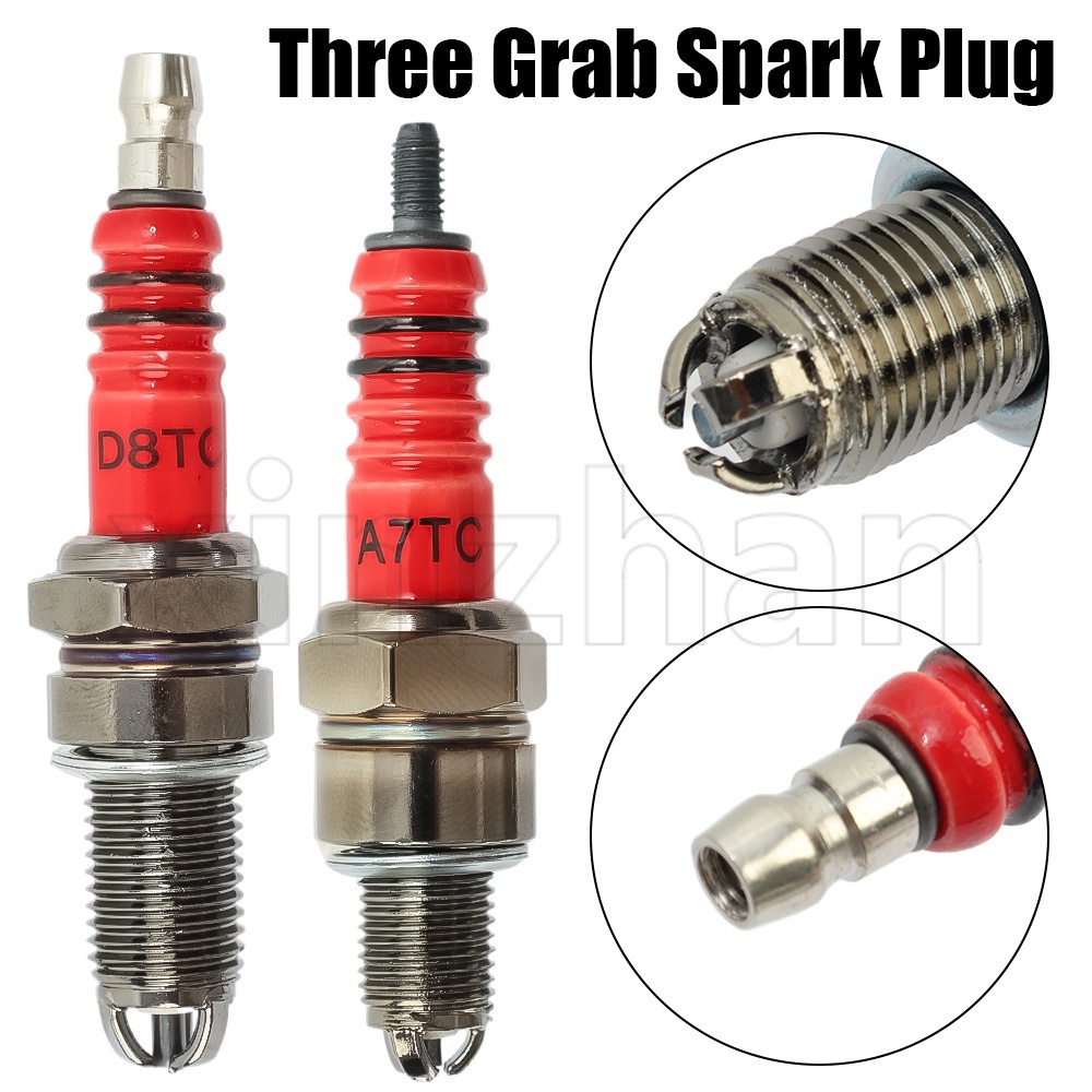 1pc Multi-angle 3 Electrode Spark Plug / Practical Triple Engine ...