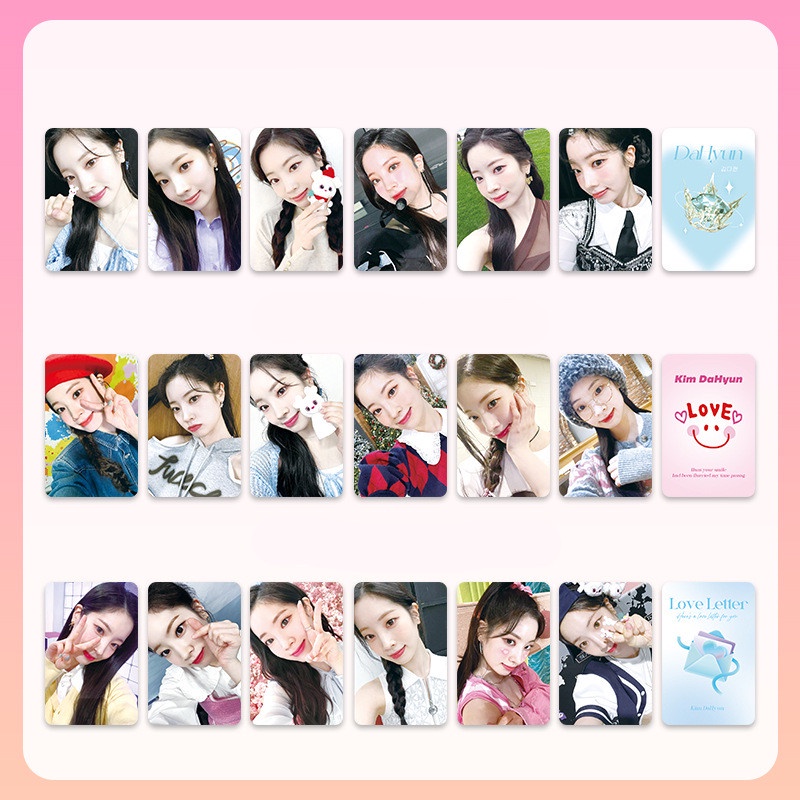6pcs/set TWICE Photocards Momo Sana Mina Jihyo Dahyun Tzuyu Nayeon ...