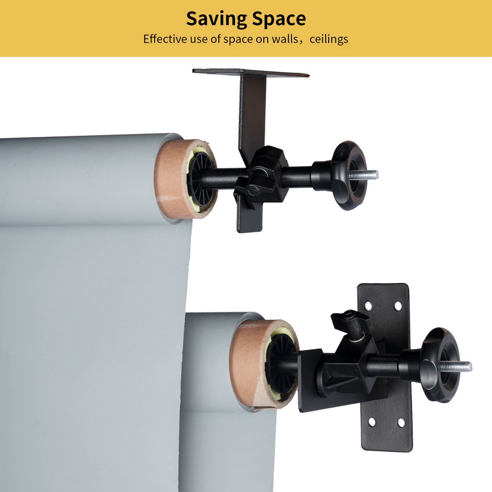 Photography Backdrop Lifter Manual Chain Axis 1 Roller Wall Mounting ...