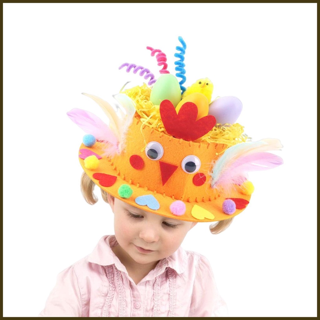 Easter Craft Kits Easter Hats DIY Easter Bunny Crafts for Kids Kids ...