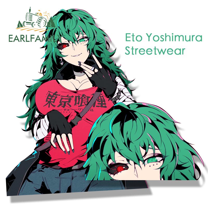 EARLFAMILY Eto Yoshimura Streetwear Peeker Car Sticker Anime Tokyo ...