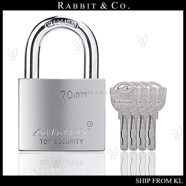 R&C MINDY Heavy Duty Lock Warehouse Waterproof Keyed Padlock High ...
