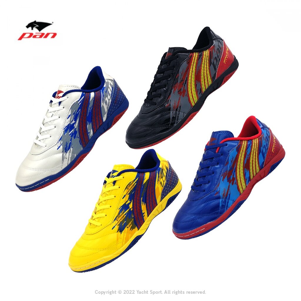 PAN Futsal Shoes IMPULSE VI ELVALOY GLOSSY Code PF1411 (Glass Leather ...