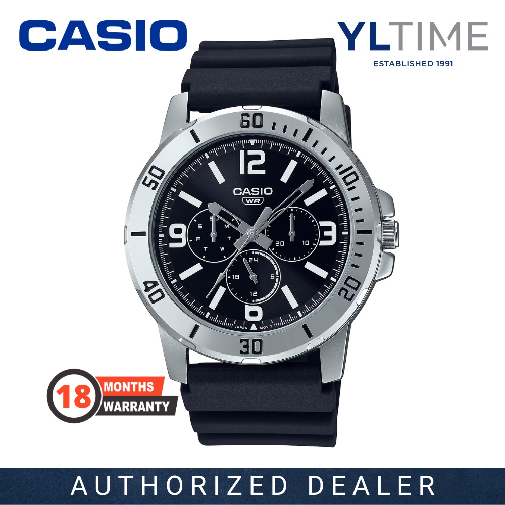 [MARCO Warranty] Casio Gent MTP-VD300-1BUDF Analog Quartz Watch (100% ...