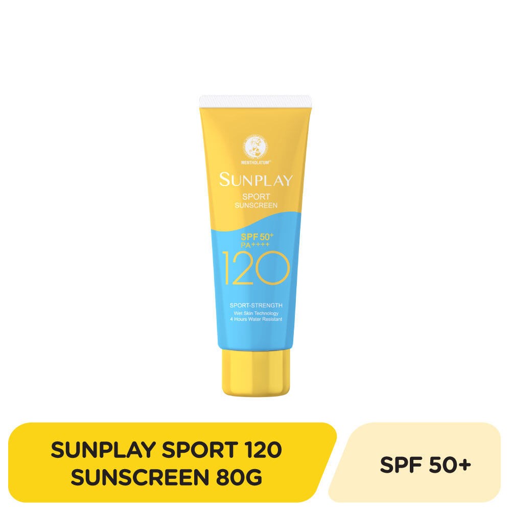 Sunplay Sport Sunscreen 120 SPF 50+ PA++++ (80g) HTM Pharmacy | Shopee Malaysia