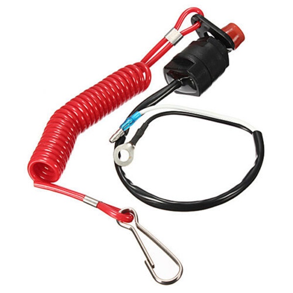 Pemutus Kecemasan Enjin Bot Motor untuk Yamaha /Tohatsu Stop Kill ...