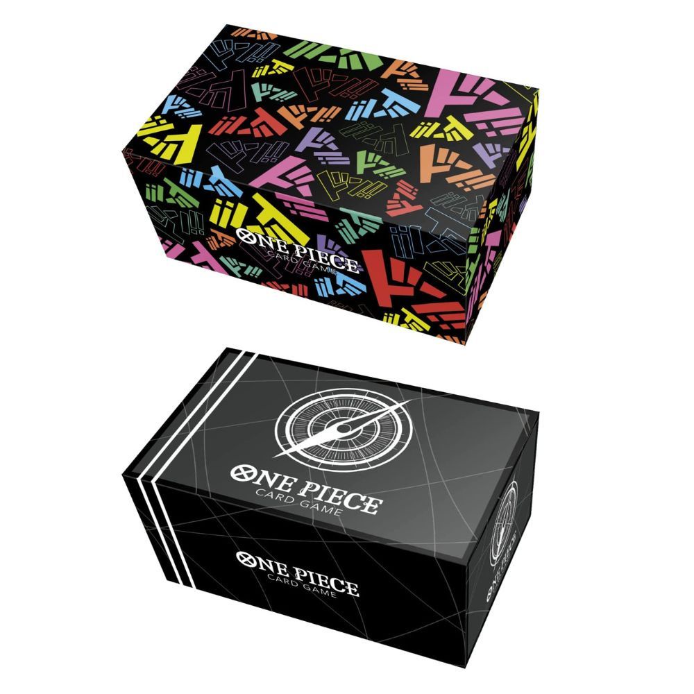 One Piece Card Game Official Storage Box - Standard Black / DON ...