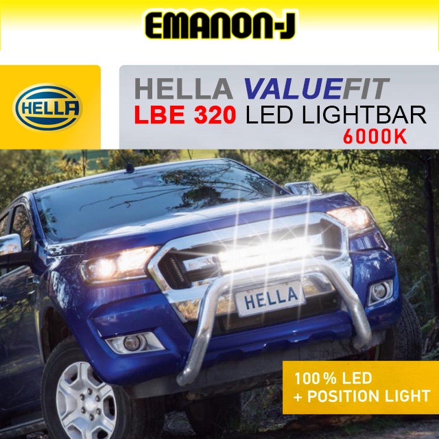 HELLA LBE 320 LED Light Bar Day Light DRL - 1FE 358 154 001(LBE320 ...