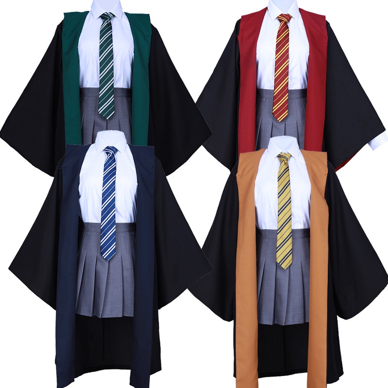 Novelty Magic School Magical Robe Cosplay Costumes Enchanter Cloak ...