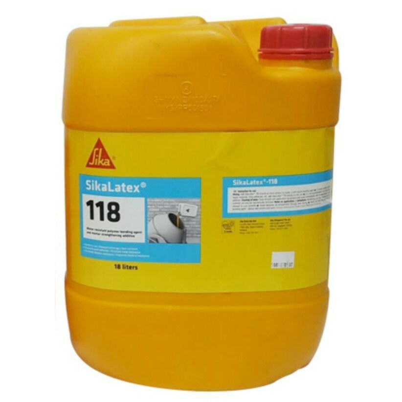 (18 Liter) Sika Latex®-118 Water-Resistant Polymer Bonding Agent And ...
