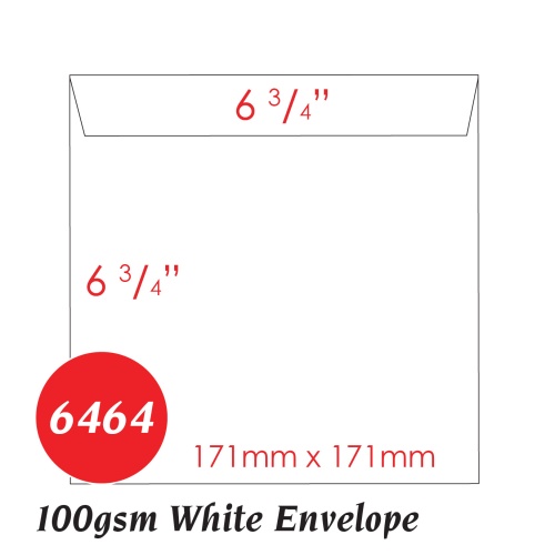 White Envelope | 4x9 4x8 5x7 6x6 | Square Envelope | Letter Envelope ...
