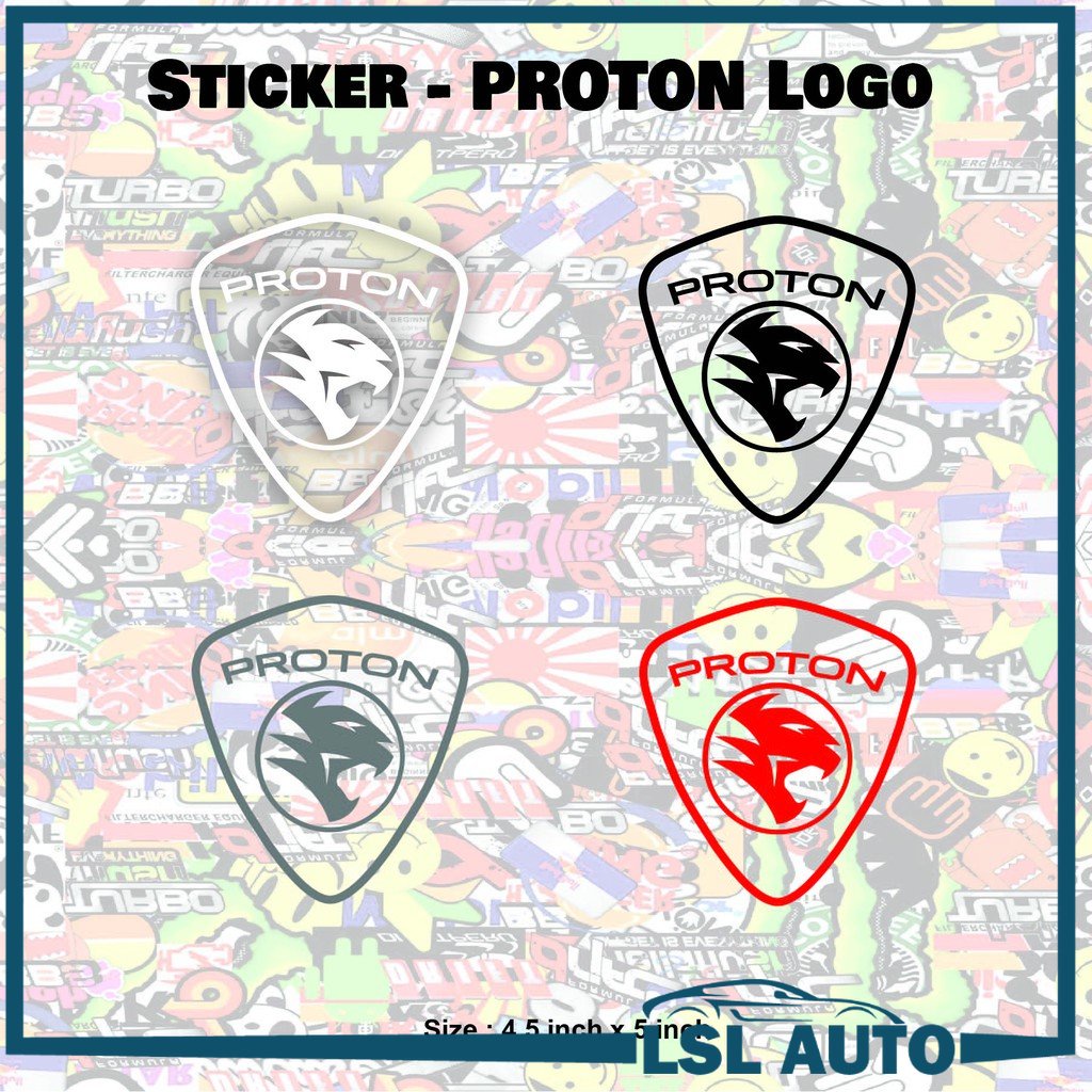 CAR STICKER PROTON LOGO | Shopee Malaysia