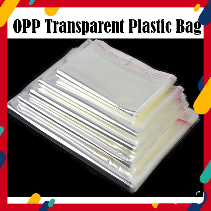 OPP Self Adhesive OPP Transparent Sticker Plastic Bag (Thinner ...