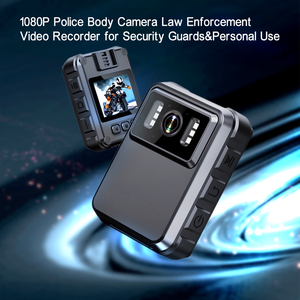 Police Body Camera 1080P DVR Video Security Cam IR Night Vision ...