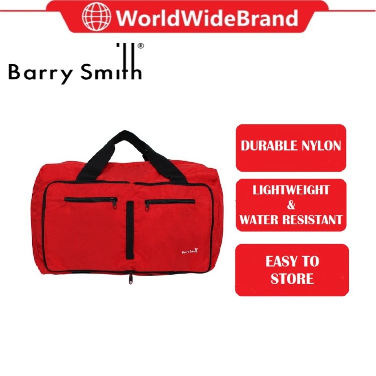 [ORIGINAL] Barry Smith Foldable Travel Duffle Bag Lightweight & Water ...