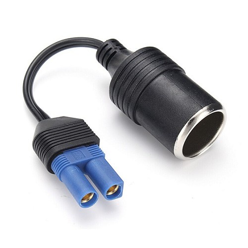 Car Jump Start Power Bank EC5 Connector to 12V Cigarette Lighter Female ...