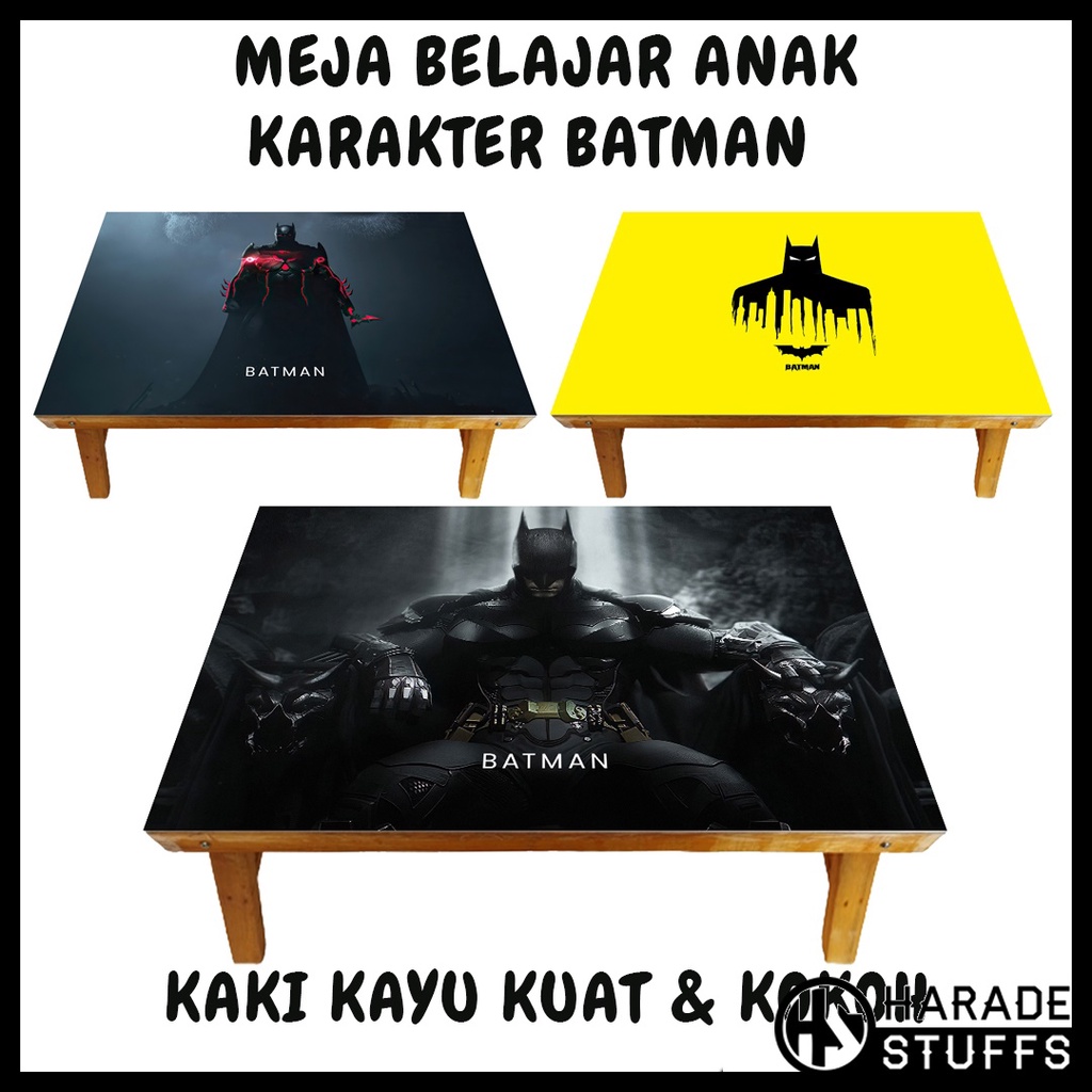 Batman Character Children's Folding Study Table | Shopee Malaysia
