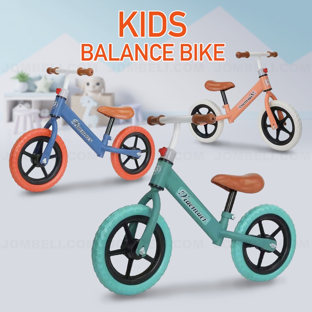 KIDS BALANCE BIKE Push Bike Kid Ride On Toy For 2-6 Years Old No Foot ...