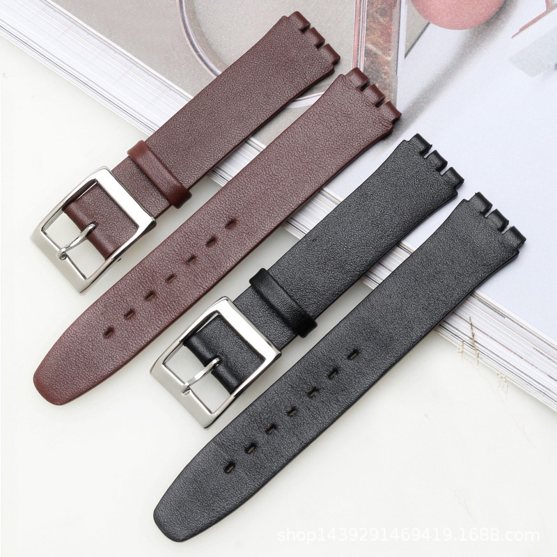 17MM Replacement Padded Watch Strap For Swatch GB274/GN239/GB294/GB287 ...