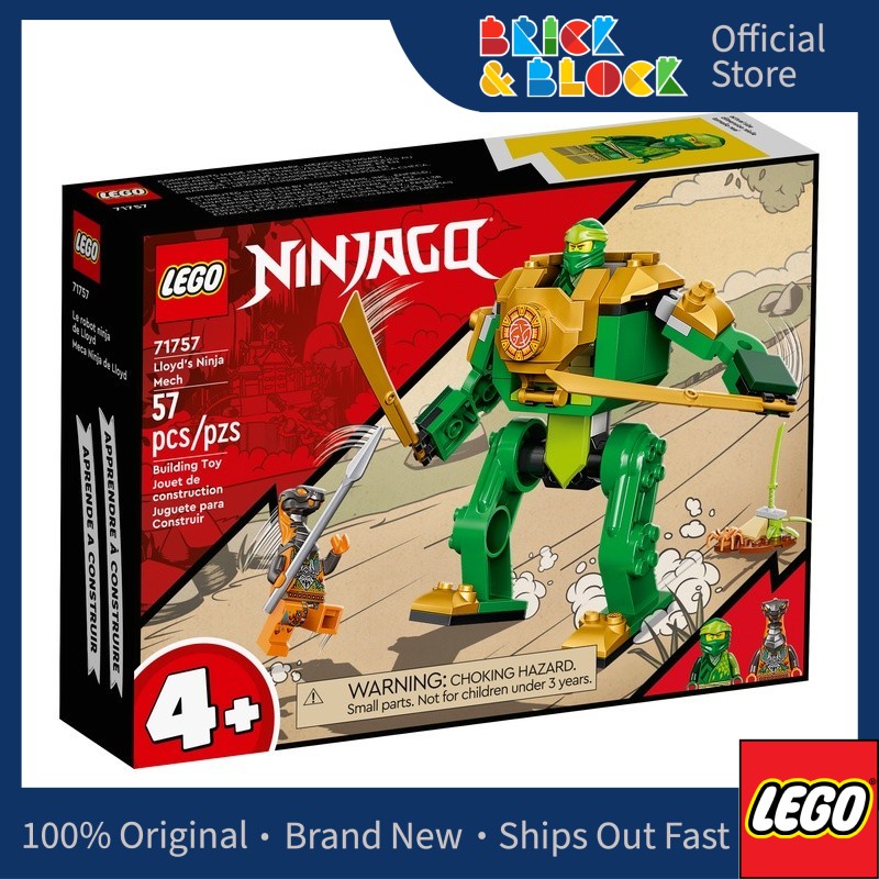 LEGO 71757 Lloyd's Ninja Mech | LEGO Ninjago | Shopee Malaysia