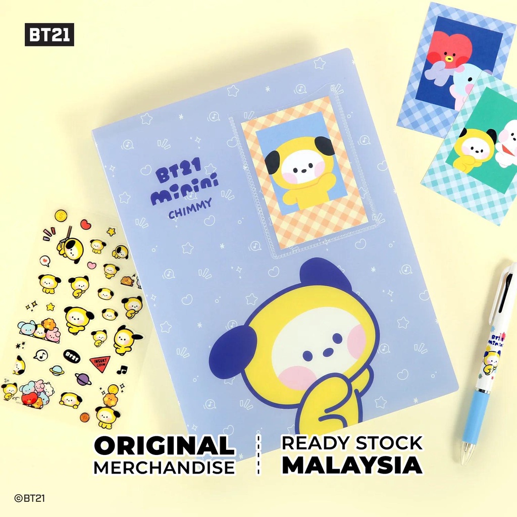 [OFFICIAL] BT21 Minini Photo Album (L) BTS BT21 TinyTAN BangTan Kpop Merch | Shopee Malaysia
