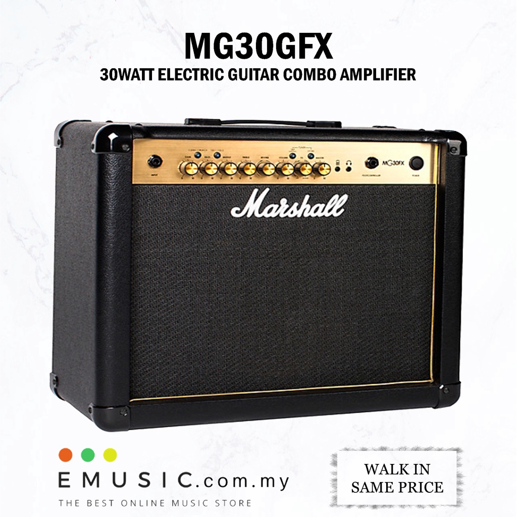Marshall MG30GFX 30-watt 1x10 Guitar Combo Amplifier with Effects ...