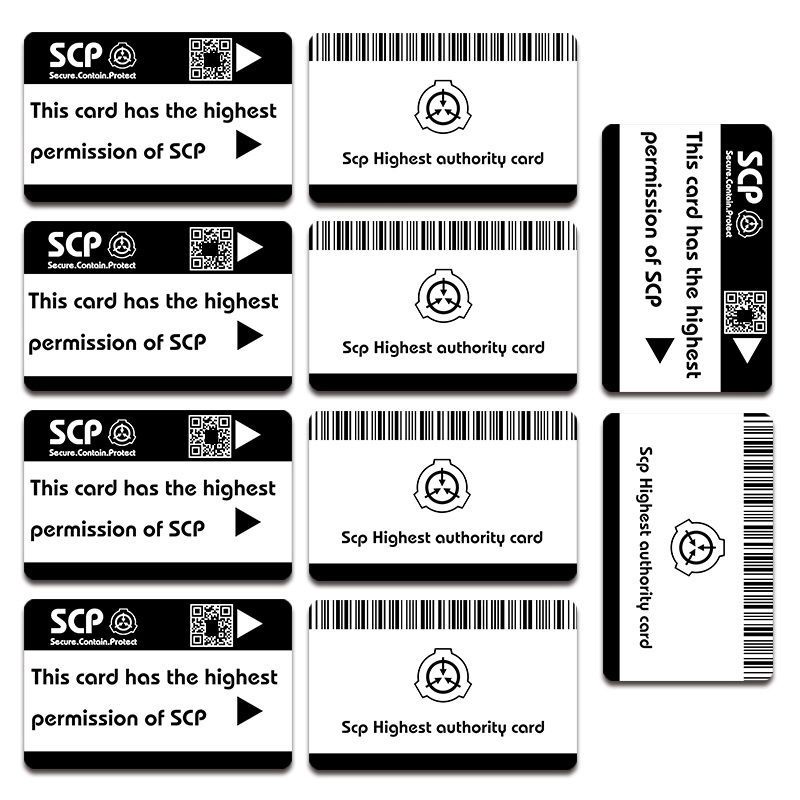 Scp card foundation peripheral black card entrance guard senior ...