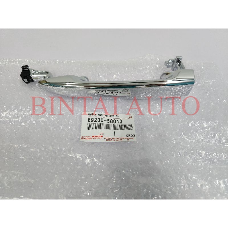 *ORIGINAL TOYOTA MNH10 ALPHARD 03-05 REAR DOOR OUTER HANDLE/ BELAKANG ...