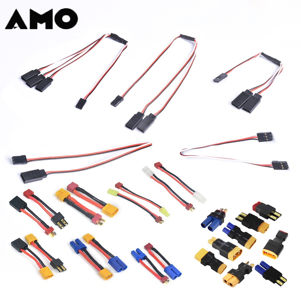 1PCS 15cm/20cm/30cm 1to1 1to 2 1 to 3 RC Servo Extension Wire Cable for ...
